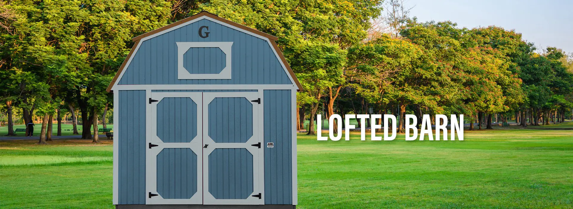 Lofted Barn – GRACELAND PORTABLE BUILDINGS DEALERS